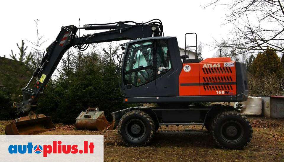 Atlas 160W, excavator 2018 m., | A27753002