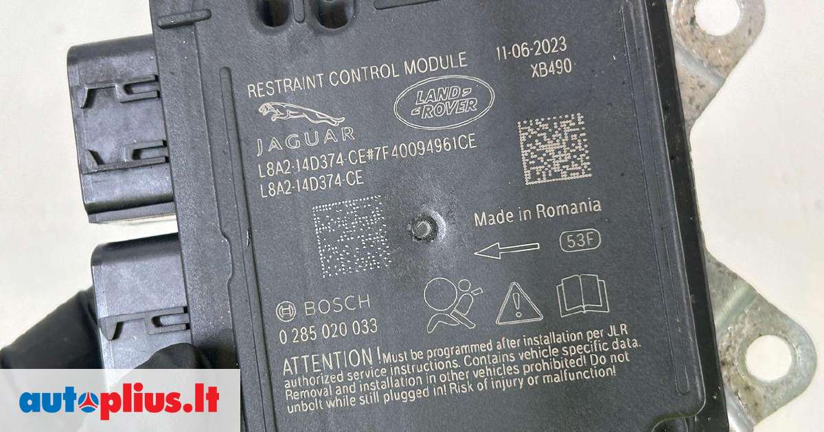 Jaguar I-Pace, L8A2-14D374-CE, dators 2024 m., | A27755190