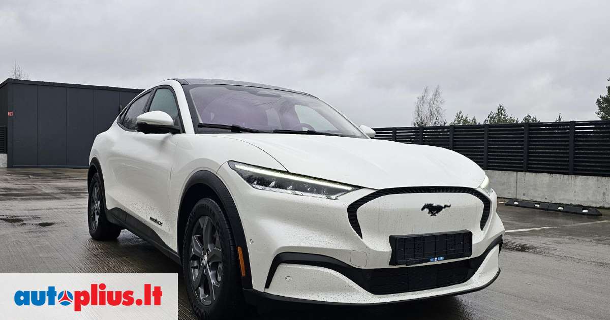 Ford Mustang Mach-E, 99 kWh, visureigis / krosoveris 2021-11 m ...