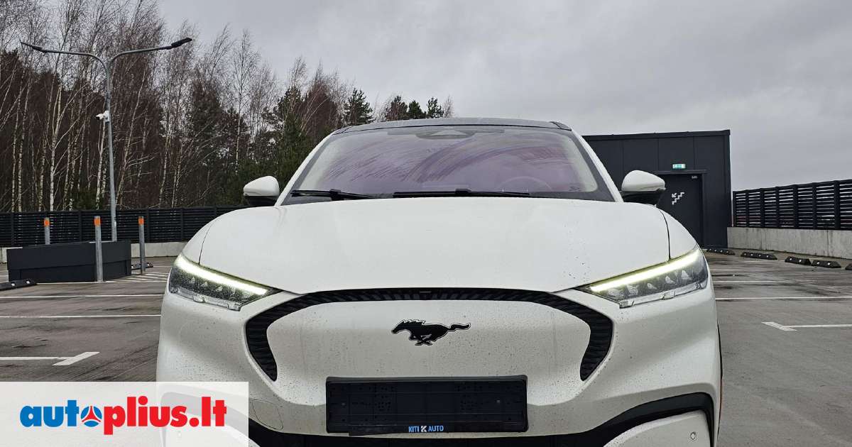 Ford Mustang Mach-E, 99 kWh, off-road / crossover 2021-11 m., | A27755978