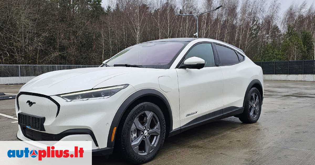 Ford Mustang Mach-E, 99 kWh, off-road / crossover 2021-11 m., | A27755978