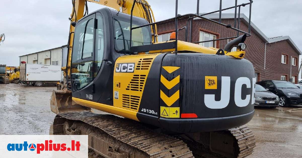 JCB JS 130 LC, ekskavatoriai 2016 m., | A27757818