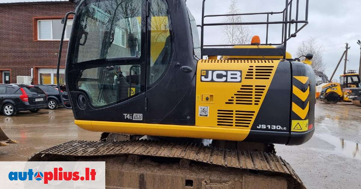 JCB JS 130 LC, ekskavatoriai 2016 m., | A27757818