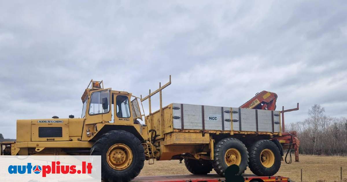 Volvo Dr 860t, medvežės 1988 m., | A27759320