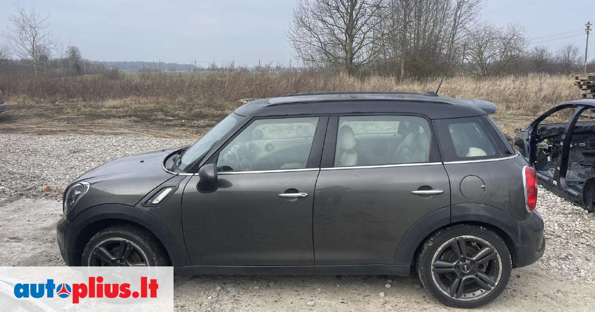 Mini Cooper SD dalimis. Automobilis 2013 mini cooper countryman r60 sd ...