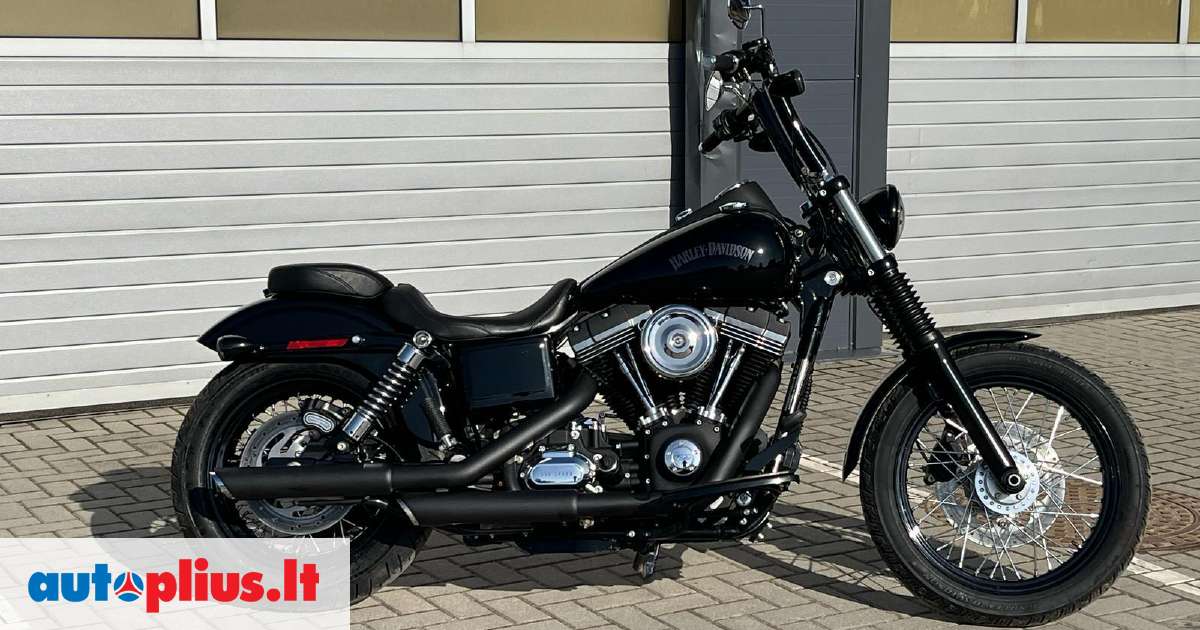 Harley-Davidson Street Bob FXDB 1700cc, choppers 2017-06 m., | A27767912