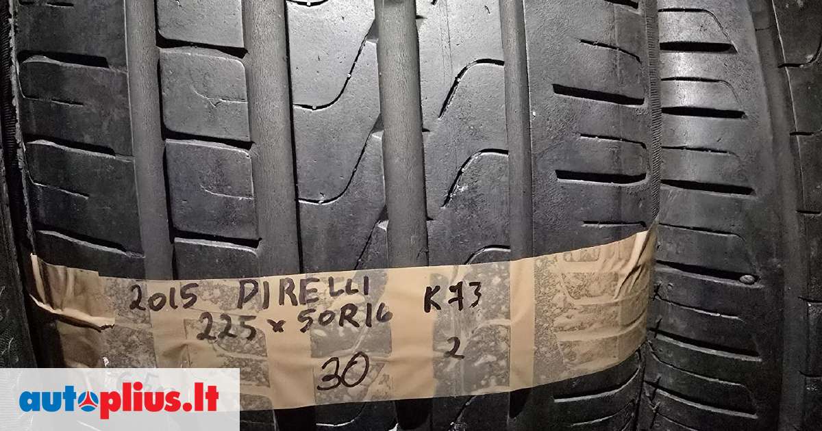 Pirelli, vasarinės 225/50 R16 | A27774690