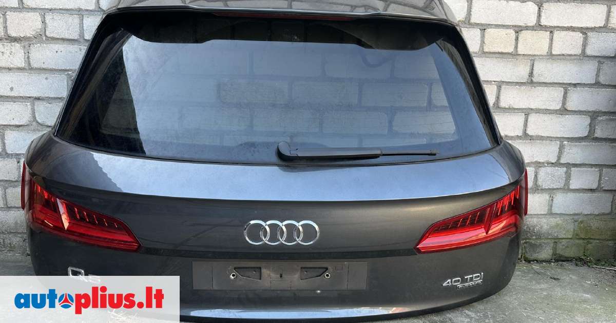 Audi Q5, sline buferiai, full led zibintai, kėbulo dalys 2019-07 m ...