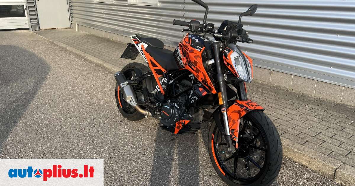 KTM Duke 125cc, street / klasikiniai 2017-12 m., | A27784884