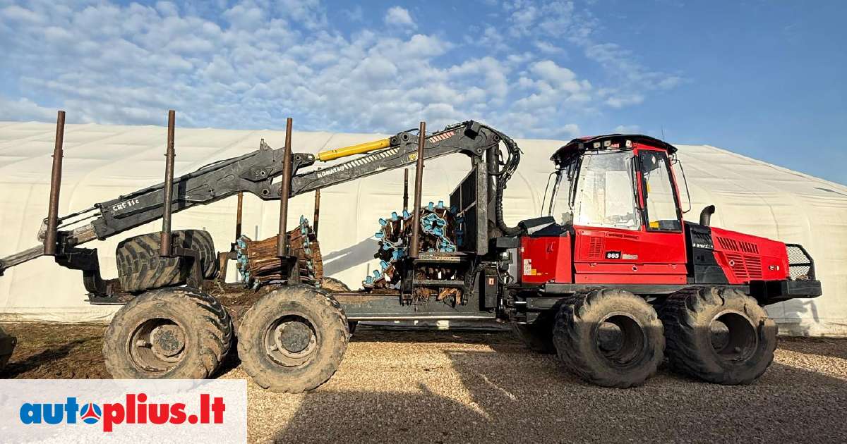 Komatsu 865 (F549), medvežės 2016 m., | A27794546