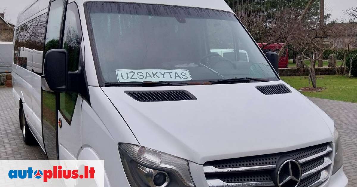 Volkswagen MB Sprinter travel 55, passenger minibus 2015 m., | A27770998