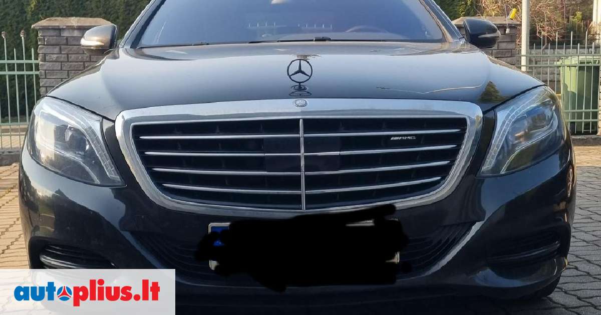 Mercedes-Benz S500, 4.7 l., sedanas 2014-08 m., | A27813289