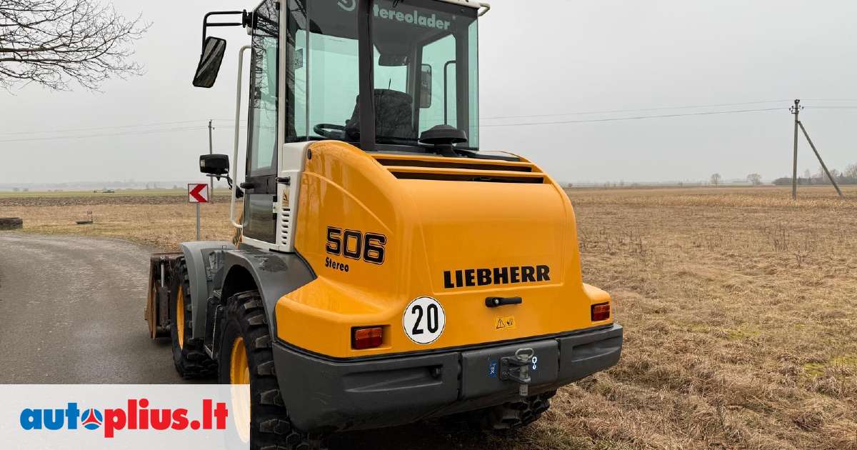 Liebherr L506 Stereo (galima garantija), frontal loader 2009 m ...