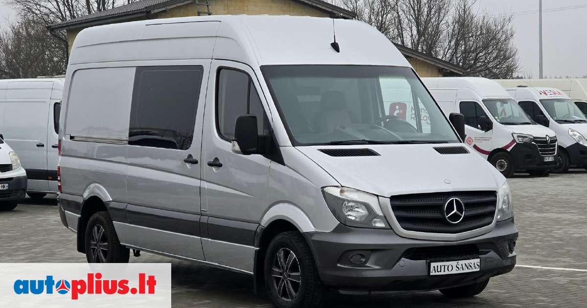 Mercedes-Benz Sprinter, 2.2 l., cargo van 2015-05 m., | A27822309