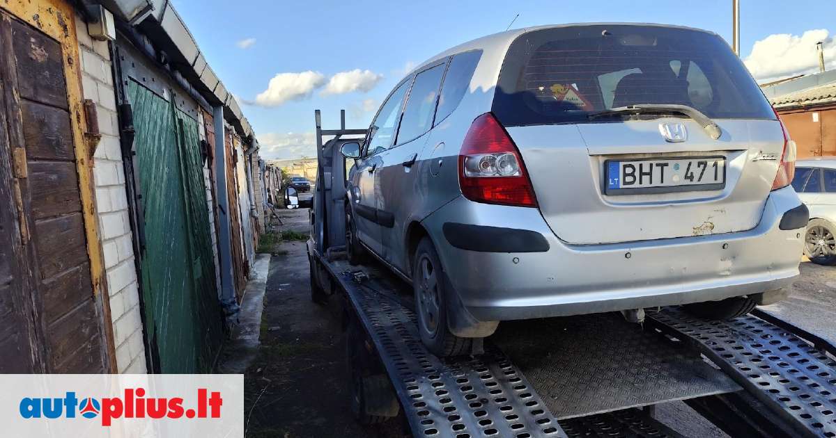Honda Jazz Dalymis kebulo nebera klauskit rašikit 37067962747 2005 m ...