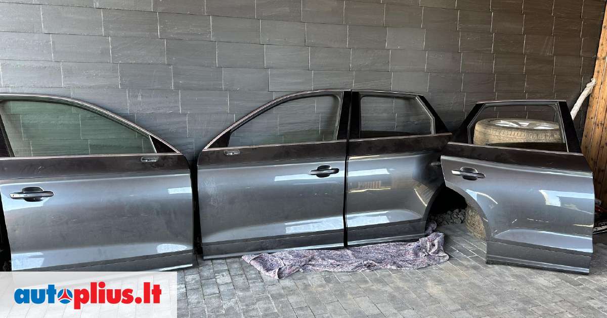 Audi Q5, sline buferiai, full led zibintai, kėbulo dalys 2019-07 m ...