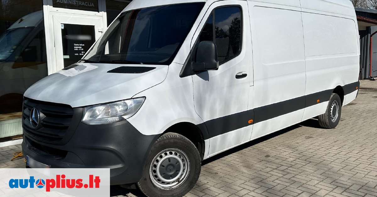 Mercedes-Benz Sprinter, 2.0 l., commercial 2022-11 m., | A27840217