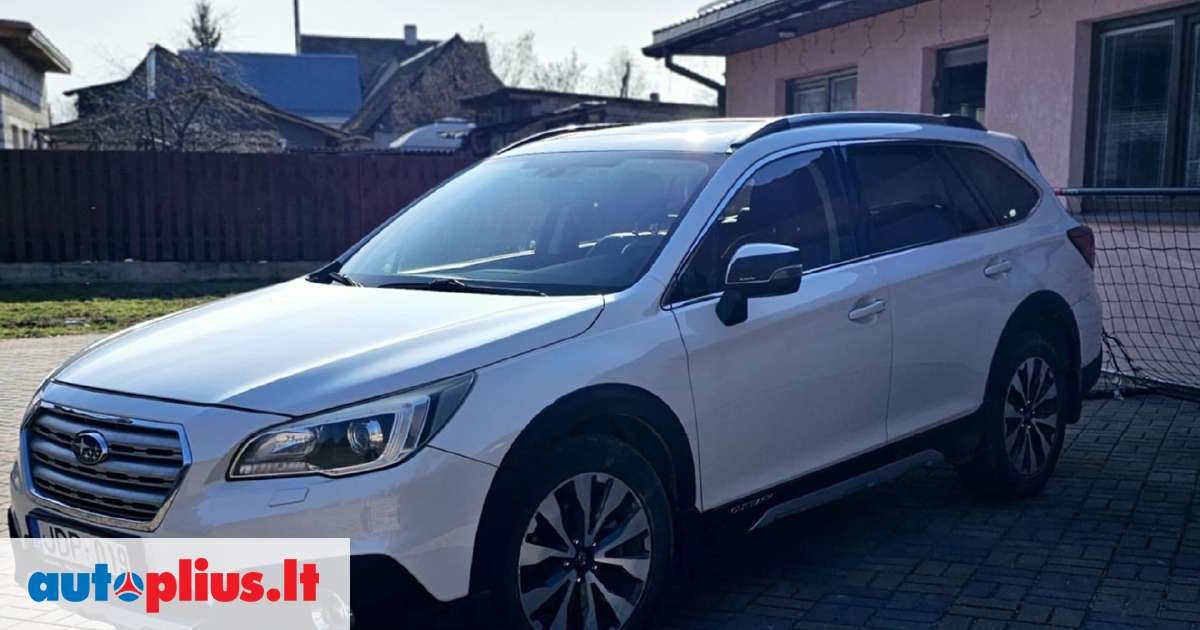 Subaru Outback, 2.0 l., wagon 2016-03 m., | A27846555