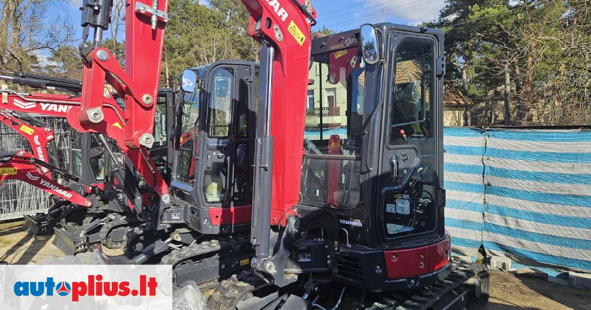 Yanmar VIO 33, ekskavatoriai 2023-08 m., | A27848855