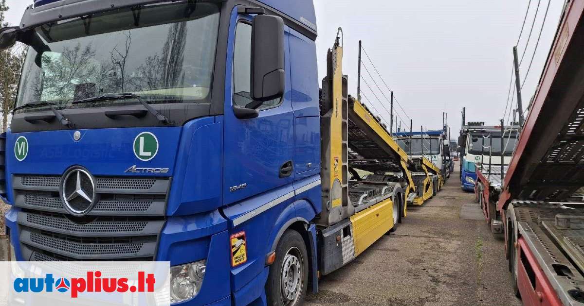 Mercedes-Benz Actros, auto transporters 2017 m., | A27857643