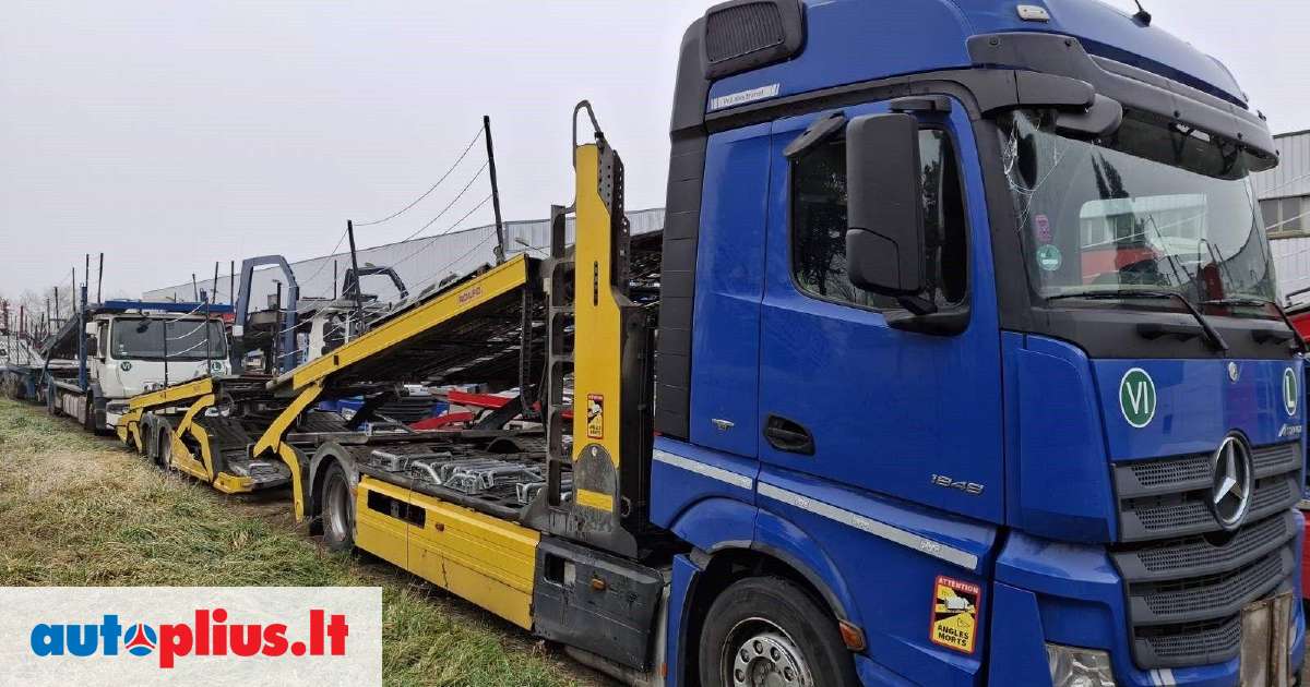 Mercedes-Benz Actros, auto transporters 2017 m., | A27857643