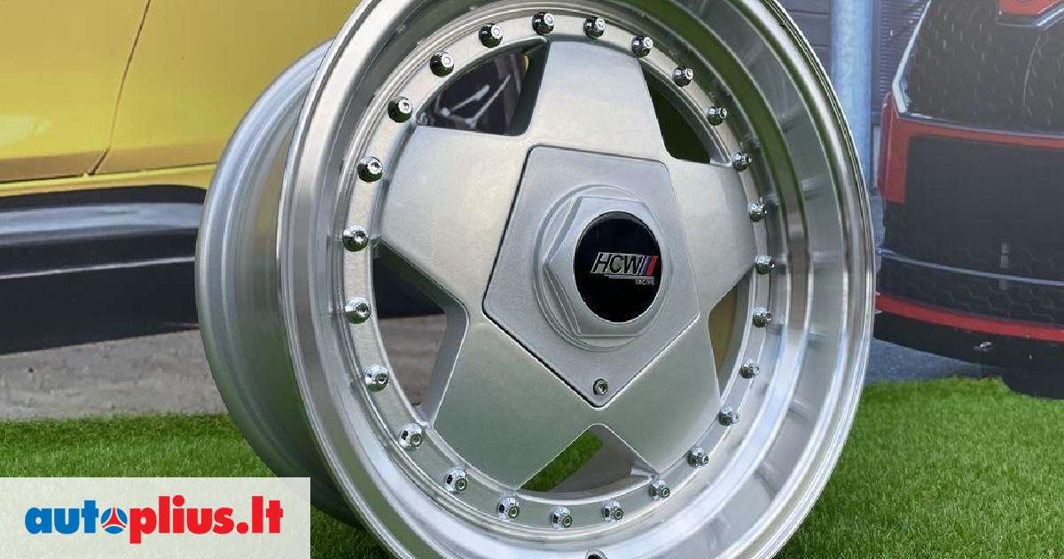 Autowheels Borbet A Style JDM E30 Audi VW, lengvojo lydinio, R15 ...