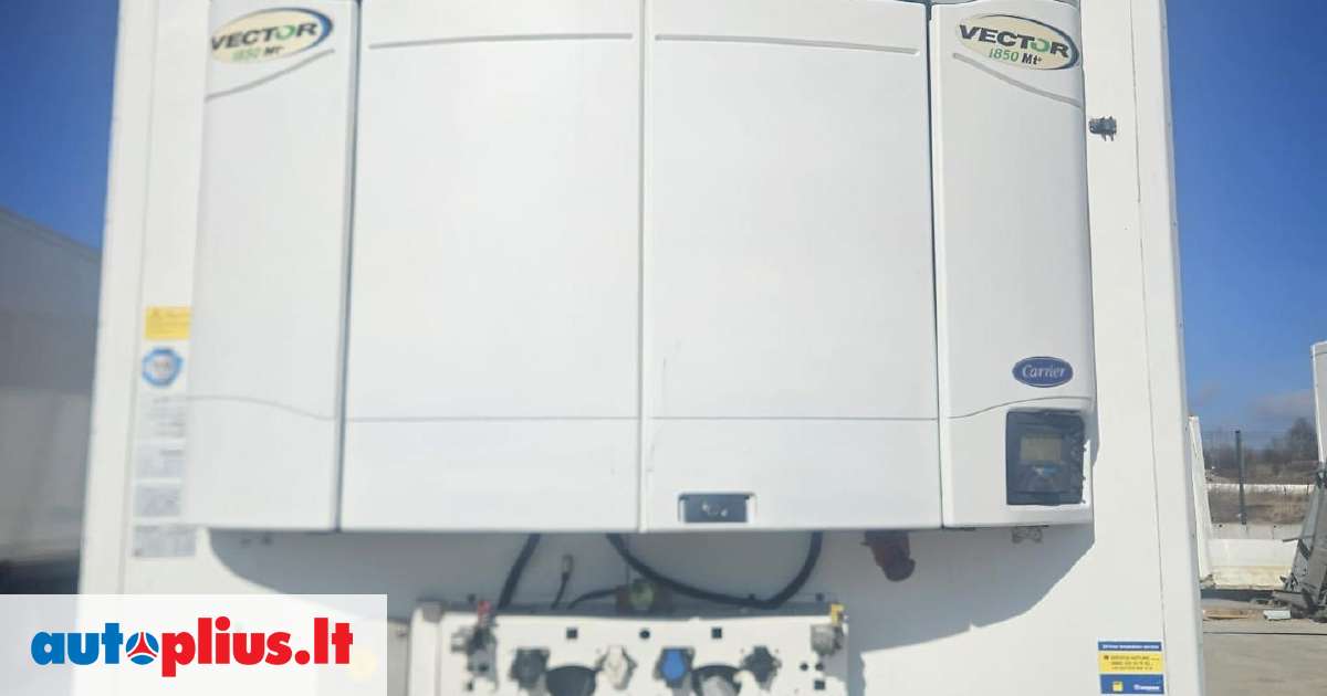 Krone FP60 Carrier Vector 1550, šaldytuvai 2018 m., | A27873487