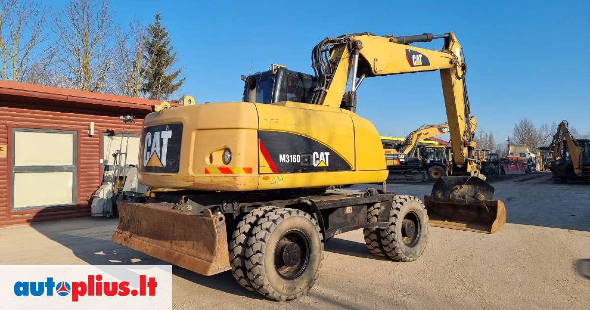 Caterpillar M 316 D II, ekskavatoriai 2013 m., | A27878737