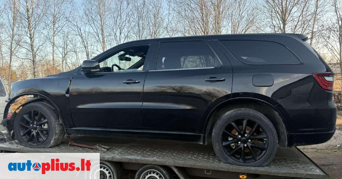 Dodge Durango Durango 3 6 gt awd dalimis spalva pxj r20 ratai 2018-06 m ...