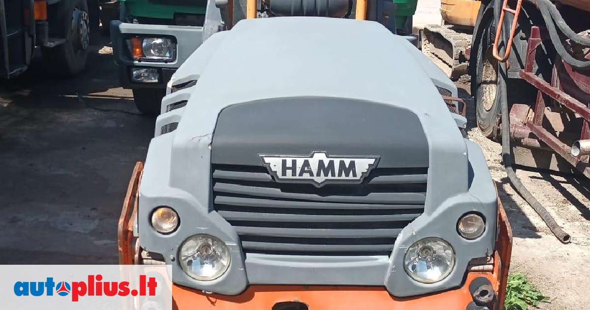 Hamm HD10VV, paving machinery 2008-01 m., | A27889753