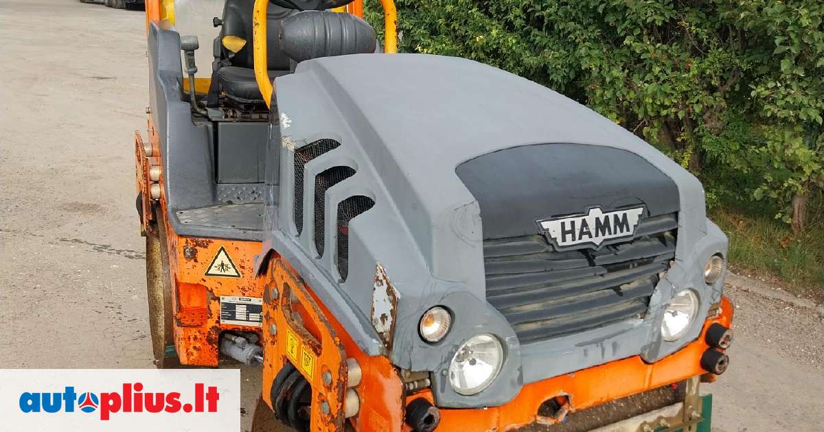 Hamm HD10VV, paving machinery 2008-01 m., | A27889753