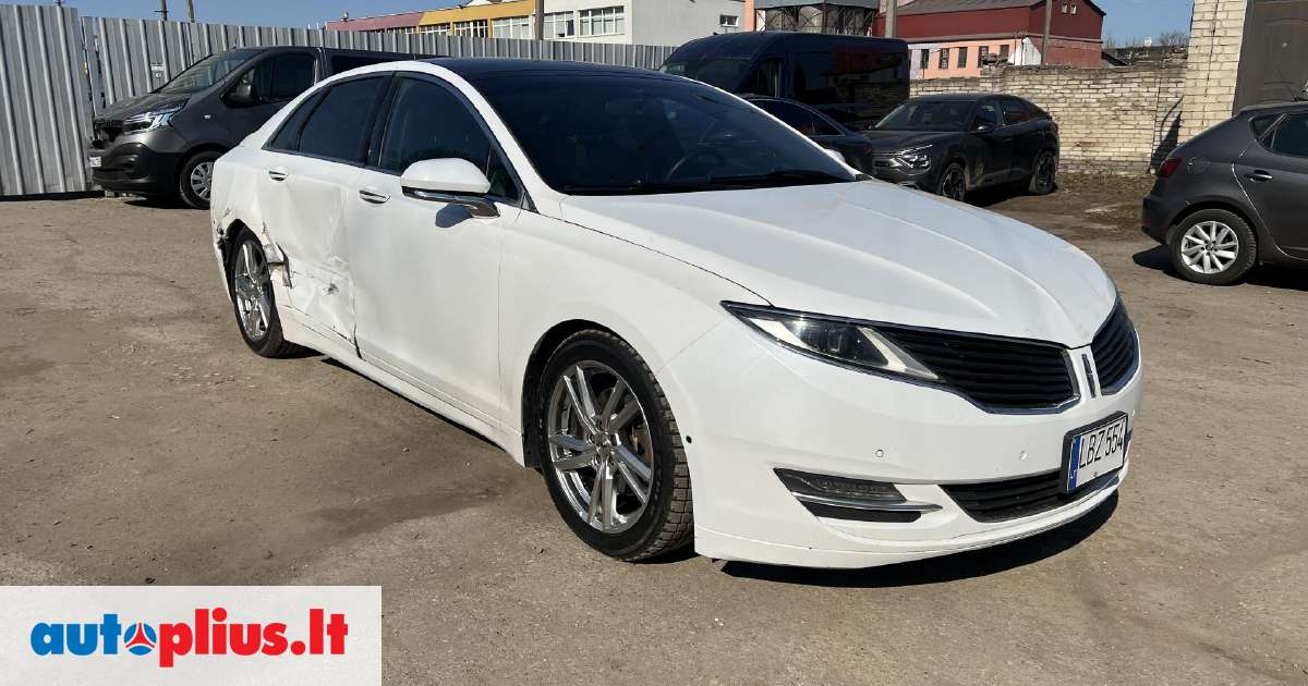 Lincoln MKZ, 3.7 l., saloon / sedan 2016-04 m., | A27894821