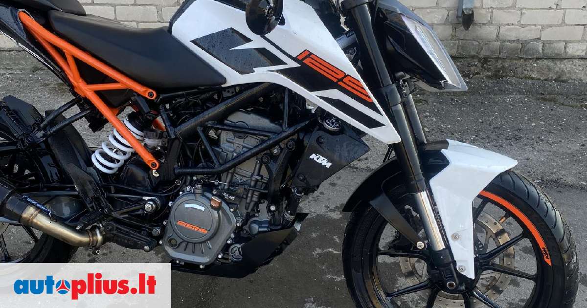 KTM Duke 125cc, ielas motocikls 2017-11 m., | A27895315