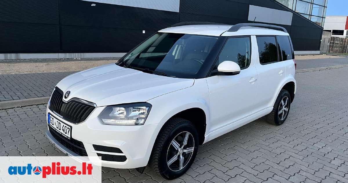 Skoda Yeti, 1.2 l., off-road / crossover 2014-12 m., | A27901649