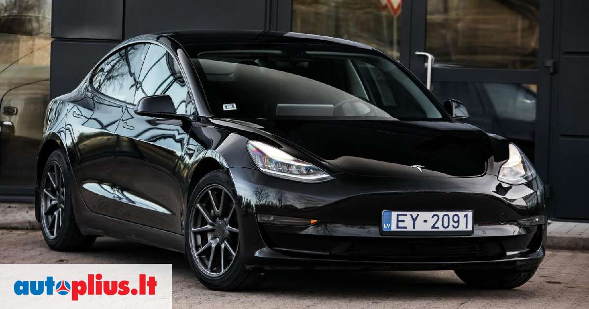 Tesla Model 3, 54 kWh, hečbeks 2019 m., | A27903331