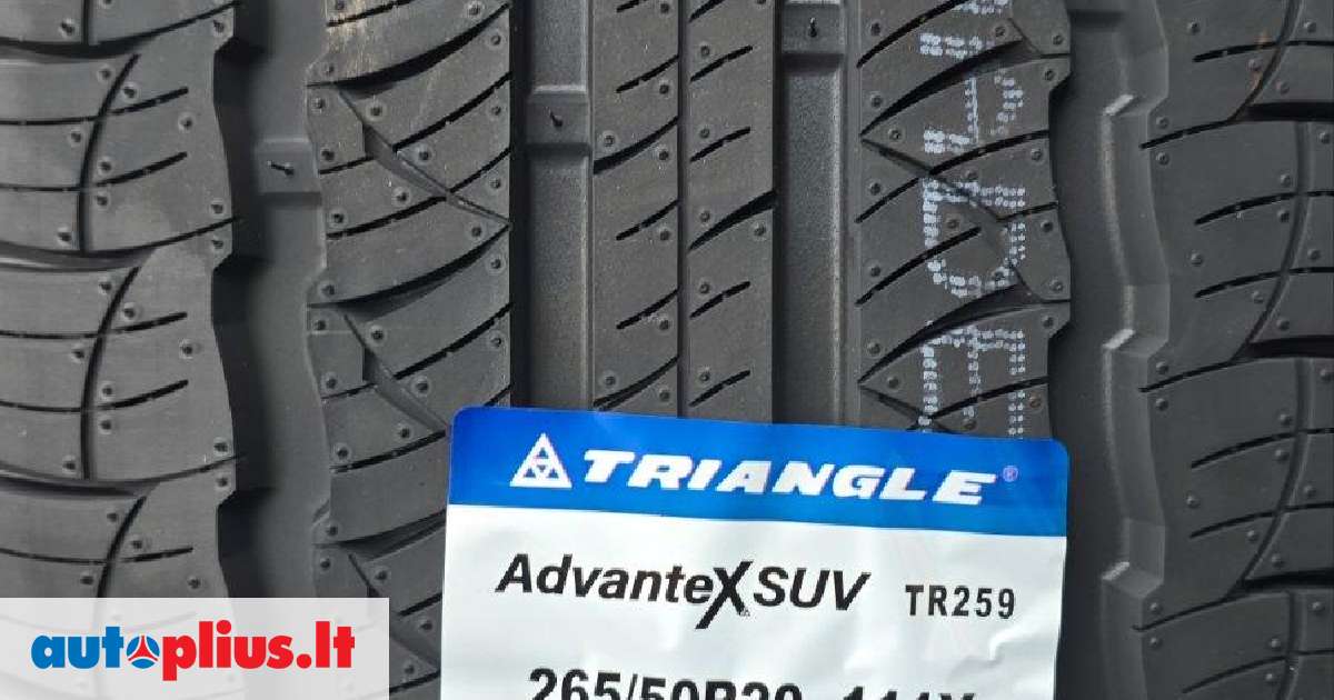 Triangle 259; SIUNTIMAS NEMOKAMAS, летние 265/50 R20 | A27916473