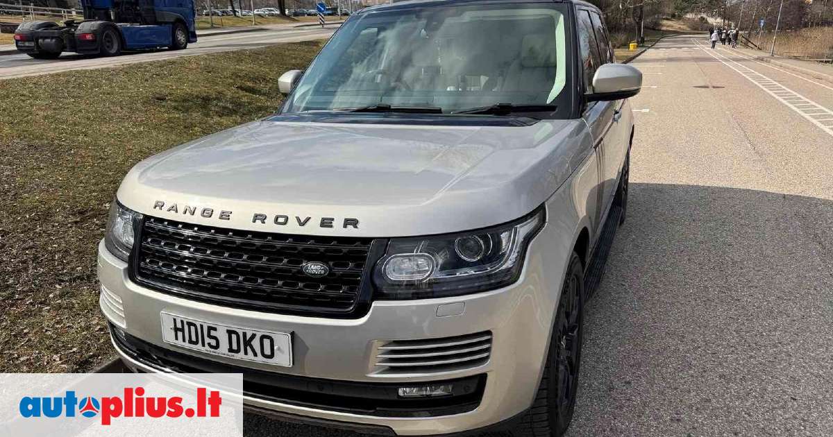 Land Rover Range Rover, 3.0 l., off-road / crossover 2015-03 m ...
