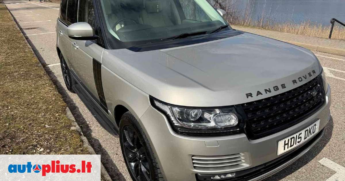 Land Rover Range Rover, 3.0 l., off-road / crossover 2015-03 m ...