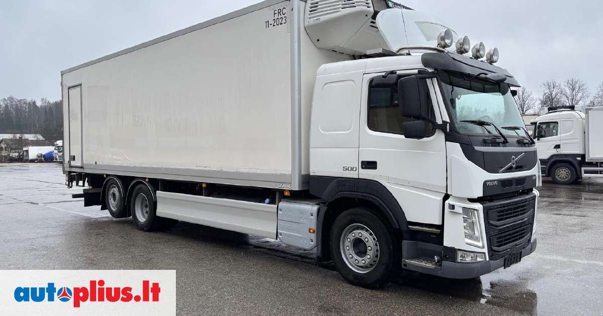 Volvo FM500 6X2 + Lumikko + FRC + MANUAL + VEB, šaldytuvai 2014-11 m ...