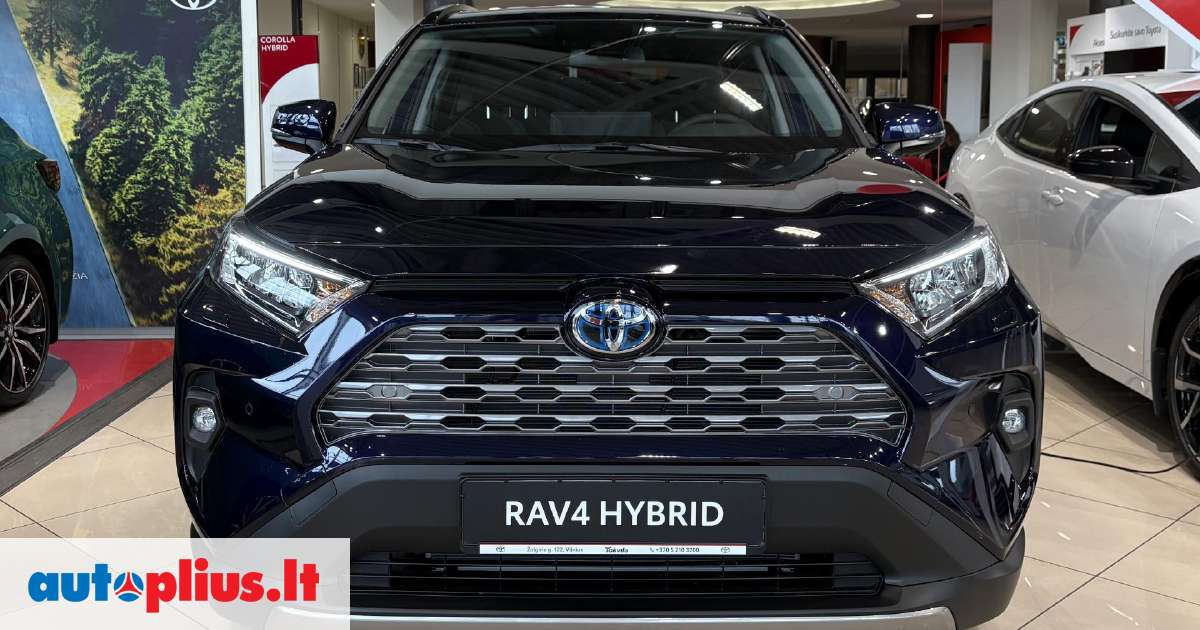Toyota rav4 limited hybrid, Naudoti automobiliai | Autoplius.lt