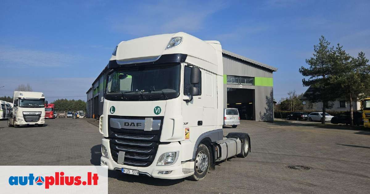 DAF XF 480 FT MEGA 615206 Km, 2 miegamosios vietos 2019-01 m., | A27928375