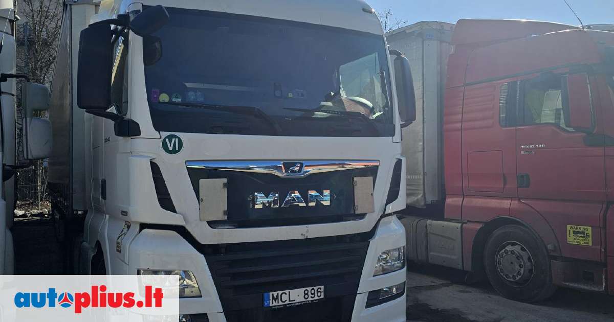 MAN TGX, 2 miegamosios vietos 2018 m., | A27935303