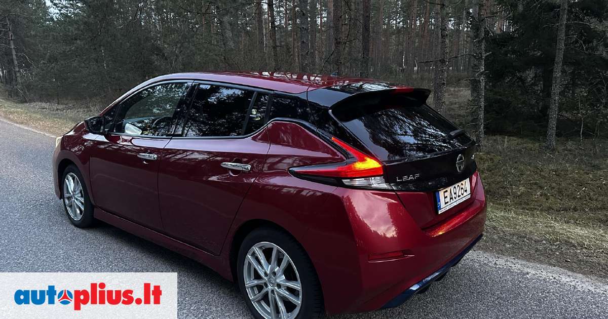 Nissan Leaf, 40 kWh, hečbekas 2018-07 m., | A27634819