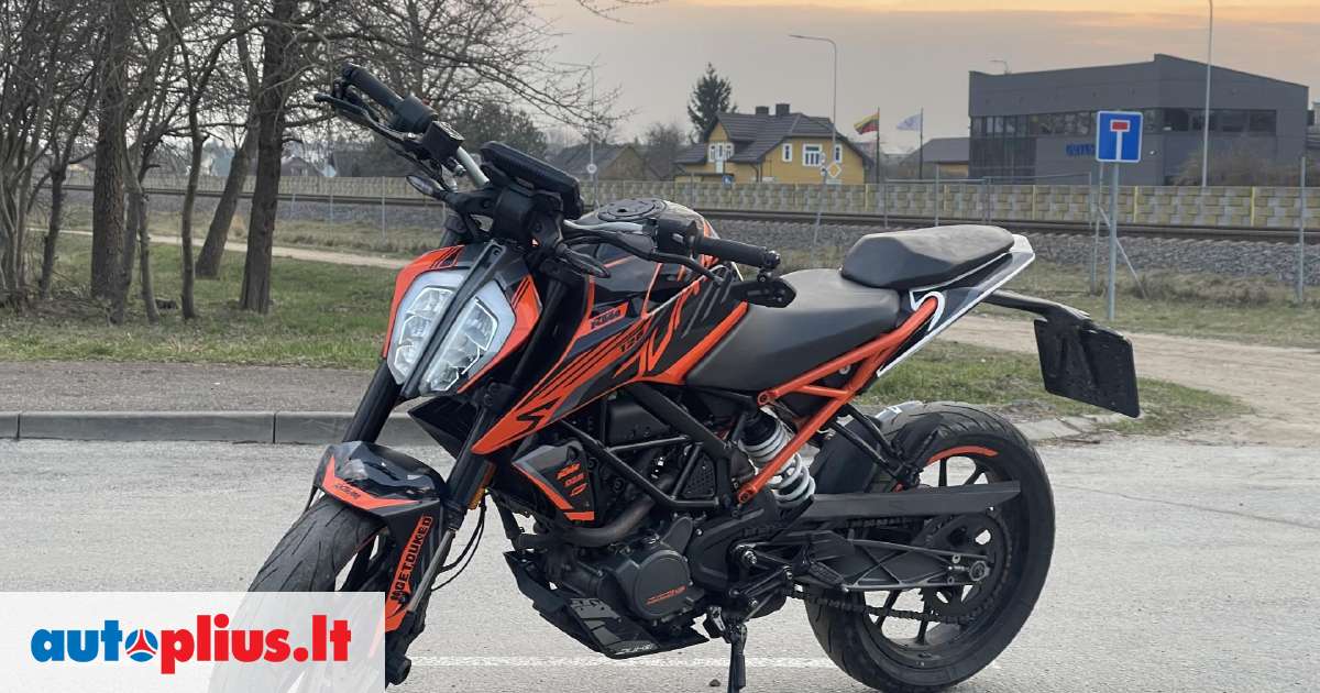 KTM Duke 125cc, ielas motocikls 2018-08 m., | A27954611