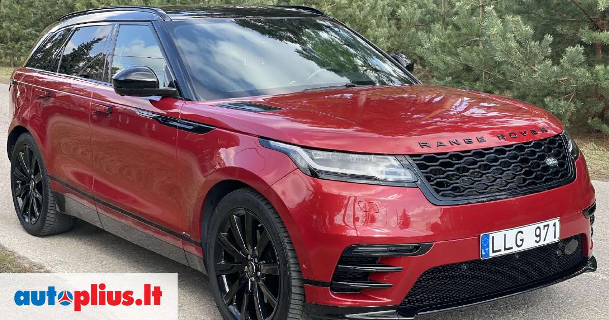 Land Rover Range Rover Velar, 2.0 l., off-road / crossover 2019 m ...