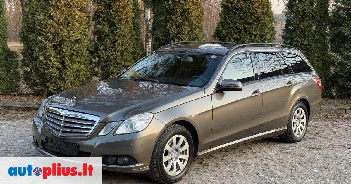 Mercedes-Benz E220, 2.1 l., universalas 2010-08 m., | A27971343