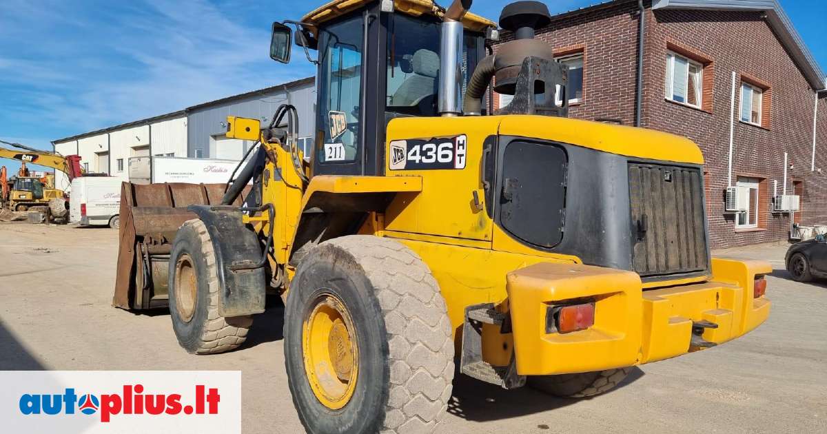 JCB 436 HT, frontal loader 2005 m., | A27974741