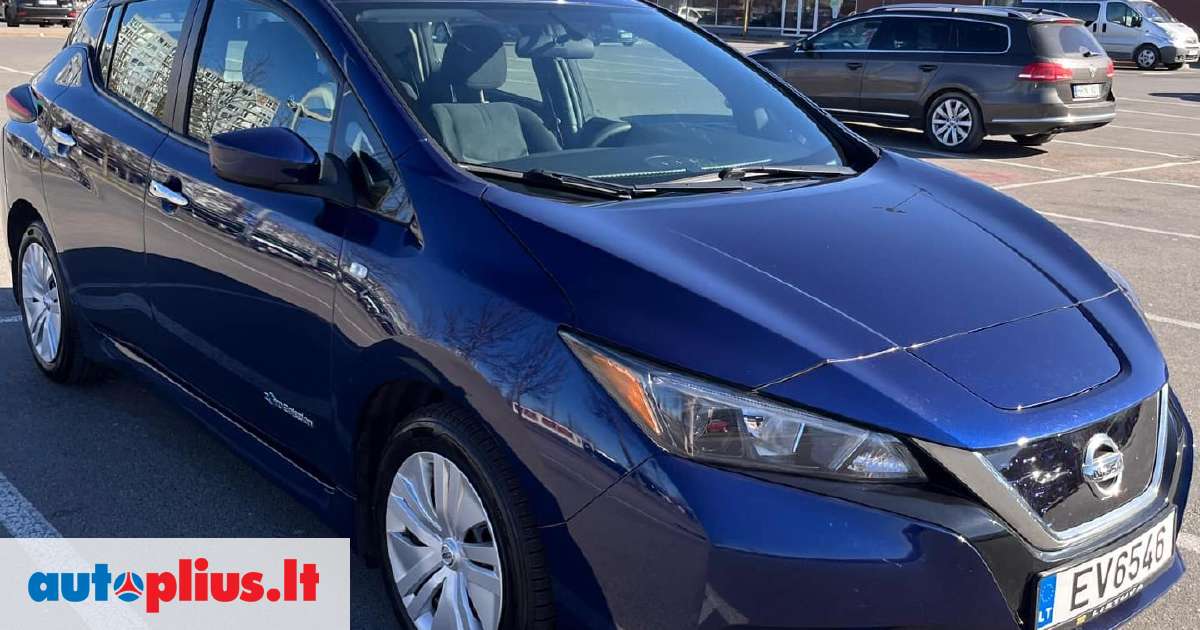 Nissan Leaf, 40 kWh, hečbekas 2018 m., | A27978519