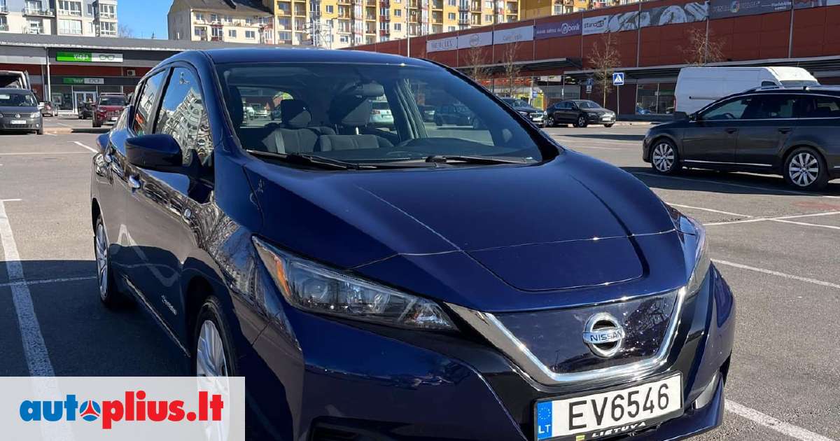 Nissan Leaf, 40 kWh, hečbekas 2018 m., | A27978519
