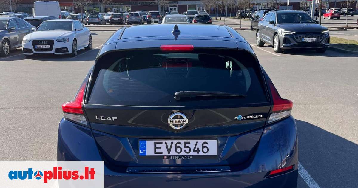 Nissan Leaf, 40 kWh, hečbekas 2018 m., | A27978519